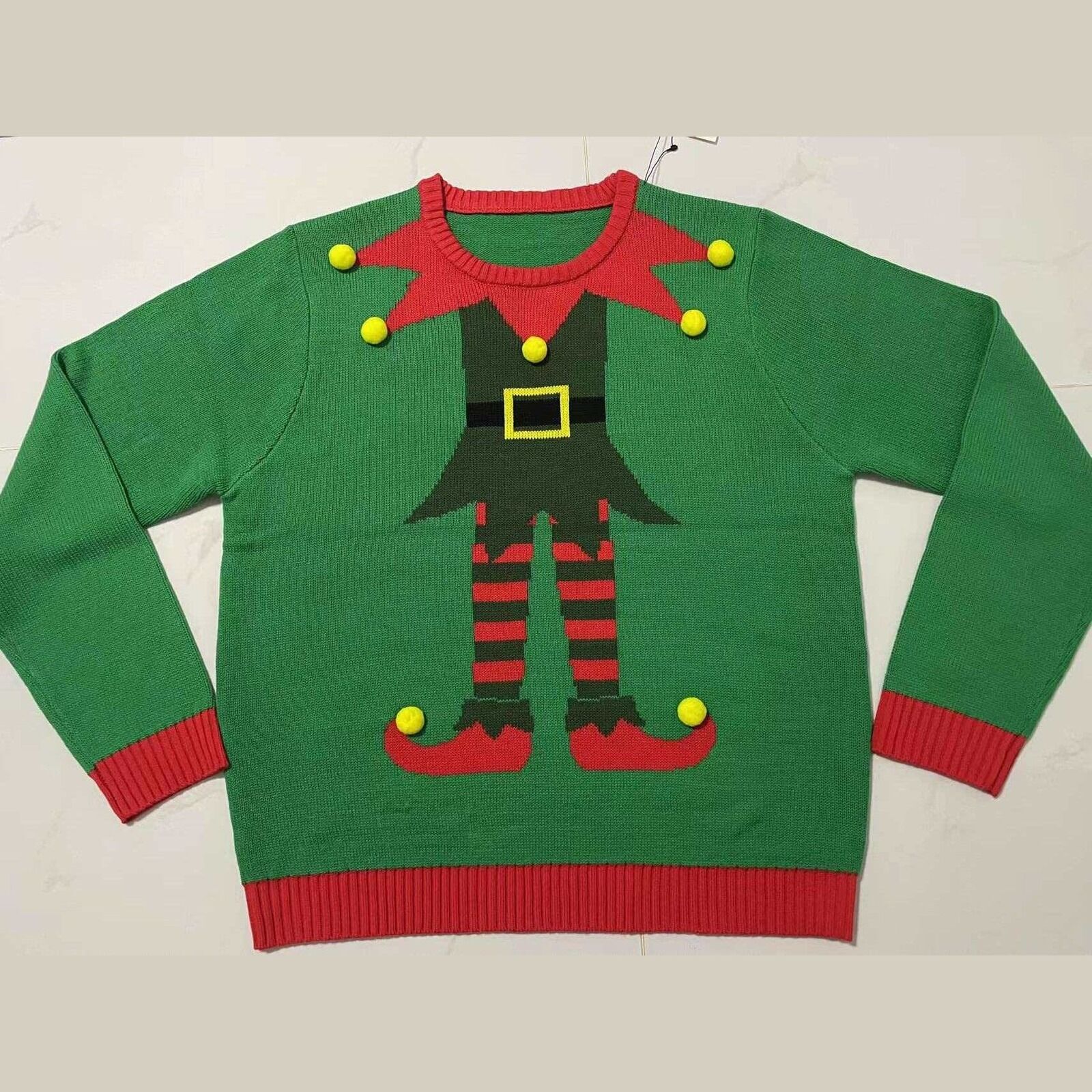 Buy Christmas Jumper Elf Christmas Decorations Online | Christmas Galore